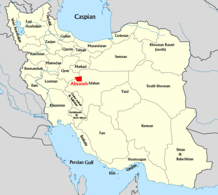 Abyaneh (Viuna) an entrance to the Parthian history